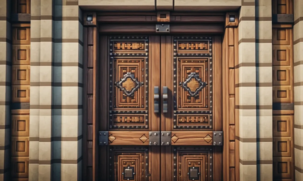 How To Make A Door In Minecraft - Posh Seven Magazine