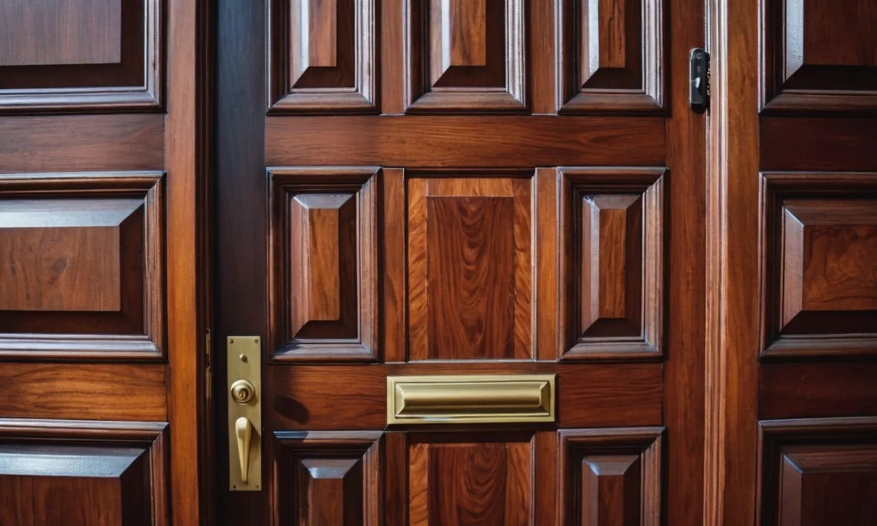 How To Stain Your Front Door: A Complete Guide - Posh Seven Magazine