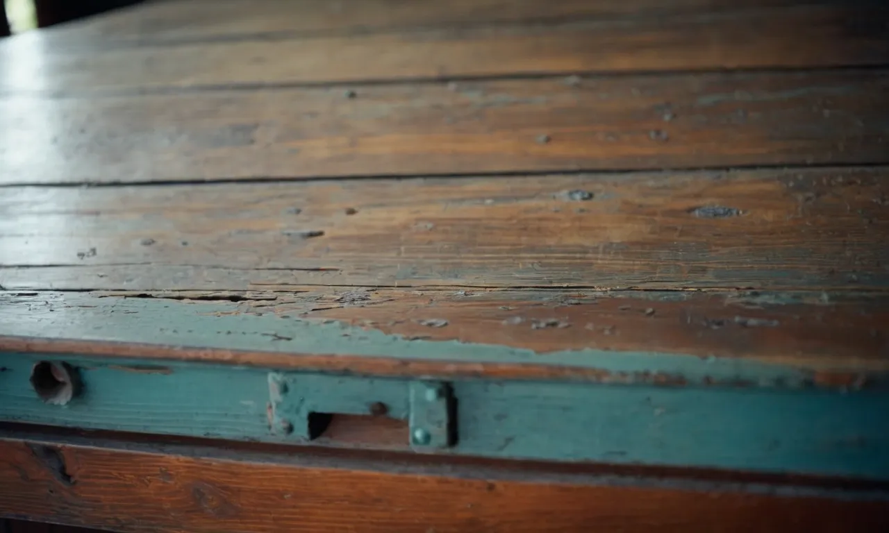 Achieve An Antique Look By Staining Over Paint - Posh Seven Magazine